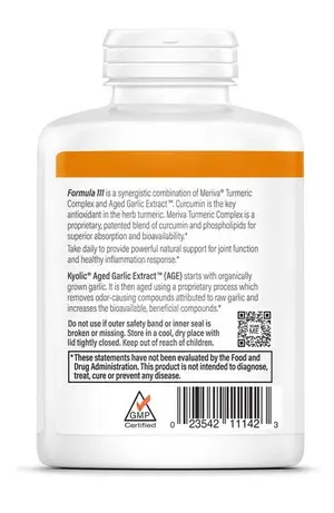 KYOLIC Aged Garlic Extract Formula 111, Healthy Inflammation Response, Curcumin