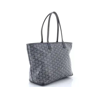 Goyard Artois Tote Coated Canvas Pm - Grey