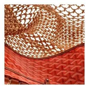 Goyard Aligre Bag Raffia Net With Coated Canvas