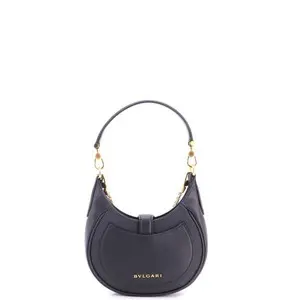 BVLGARI Serpenti Ellipse Crossbody Bag Leather Mini