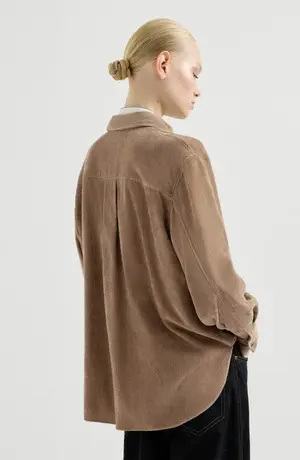 Brunello Cucinelli Fluid Corduroy Shirt