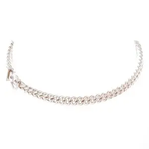 Hermès Boucle Sellier Necklace Sterling Pm