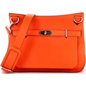 Hermès Jypsiere Bag Clemence 31 - Feu