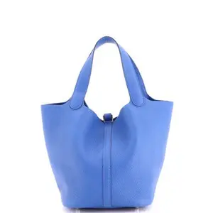 Hermès Picotin Lock Bag Maurice Mm - Blue