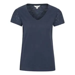 Mountain Warehouse Broderie Sleeve T-shirt