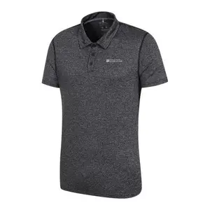 Mountain Warehouse Agra Stripe Polo Shirt - Black