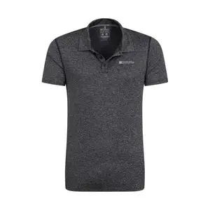 Mountain Warehouse Agra Stripe Polo Shirt - Black