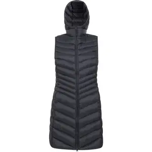 Mountain Warehouse Florence Padded Long Vest - Black
