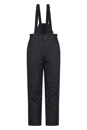 Mountain Warehouse Dusk Ii Ski Trousers With Adjustable Braces - Black