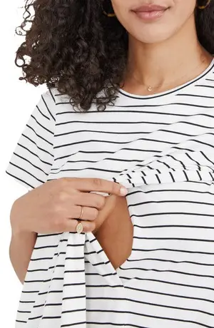 Hatch The Easygoing Nursing Maxi T-shirt Dress