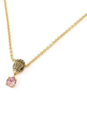 Kurt Geiger Eagle Gemstone Short Pendant Necklace