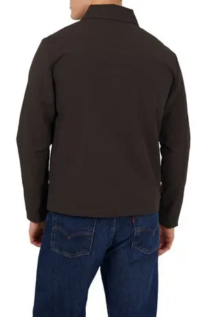 BRAVE SOUL Zip-up Collared Shacket