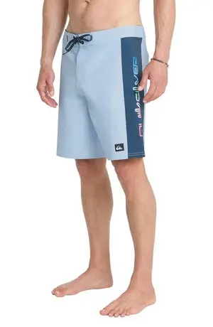 Quiksilver Board Shorts With Side Panels