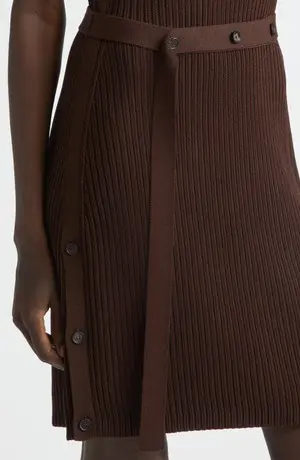 FERRAGAMO Rib Polo Dress