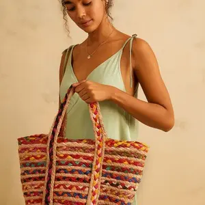 MATR BOOMIE Chindi Market Tote Bag