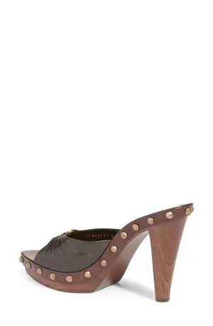 Saint Laurent Babylone Clog Sandal