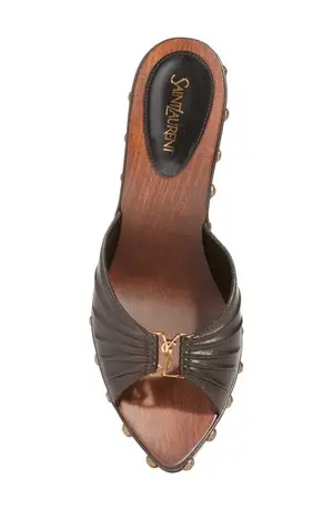 Saint Laurent Babylone Clog Sandal