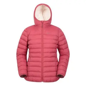 Mountain Warehouse Faux Fur Lined Padded Jacket - Rust