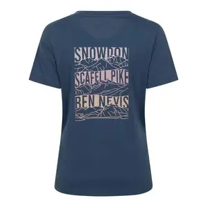 Mountain Warehouse Three Peaks Graphic Back Print T-shirt