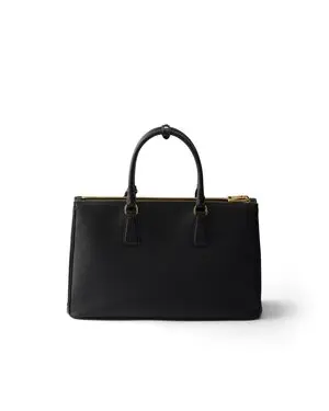 Prada Galleria Large Saffiano Leather Bag - Black
