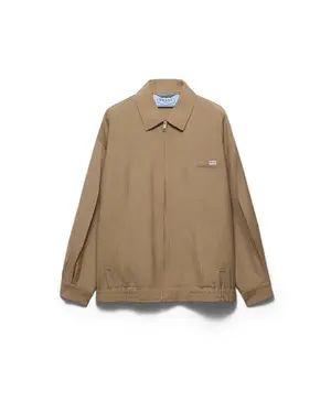 Prada Mohair Wool Blouson Jacket - Brown