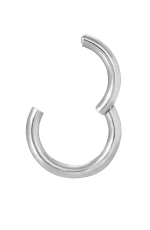 KOZAKH Set Of 3 Linkie Charm Rings - Silver