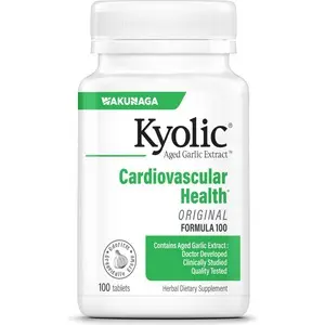 KYOLIC Aged Garlic Extract Formula 100, Cardiovascular Health - None