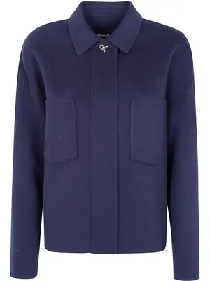 Fabiana Filippi Wool Cropped Jacket