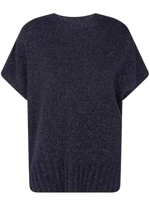 TWINSET Sweater Sleeveless Round Neck - Black