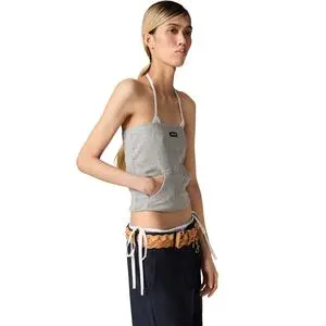 Miu Miu Ribbed Jersey Top
