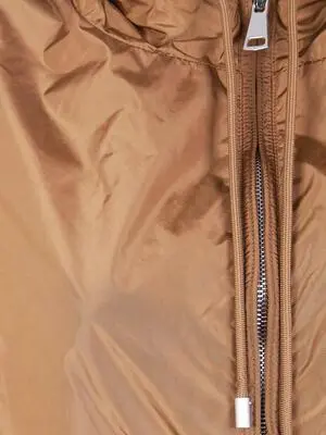SEMICOUTURE Knee-length Hooded Technical Fabric Parka