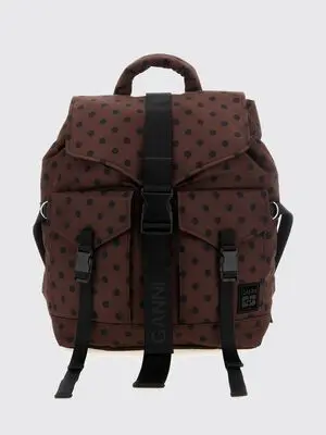 GANNI Backpack - Brown