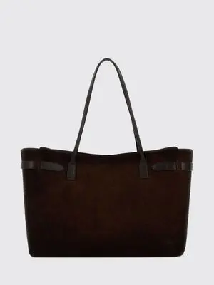 Balenciaga Bel Air Large Calfskin Leather Shoulder Bag - Brown