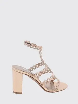 AQUAZZURA Patent Leather T-strap High-heeled Sandals