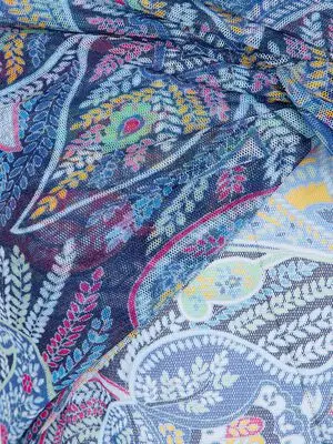 Etro Printed Off-the-shoulder Top