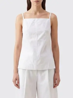 Studio Nicholson Square Neck Tank Top - White