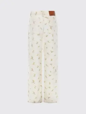 MSGM Floral Print Tailored Trousers