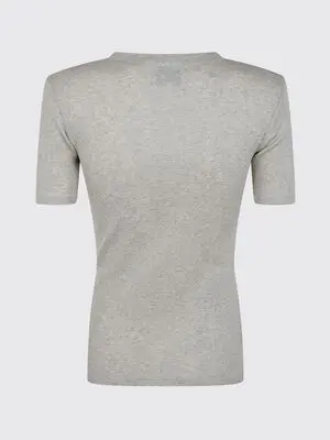 Loulou De Saison Ribbed Mock Neck T-shirt