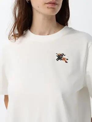 Burberry Cashmere Zip-up Hoodie With Embroidered Equestrian Knight Logo