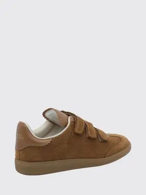 Isabel Marant Étoile Beth Suede Trainers With Velcro Closure - Brown