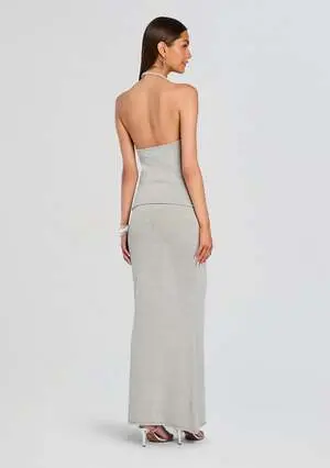 SEROYA Kora Knit Maxi Skirt