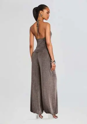 SEROYA Esmerelda Metallic Knit Top
