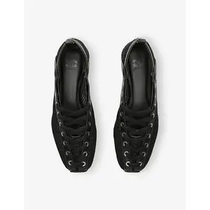 GANNI Sporty Ballerina Mesh Ballet Flats
