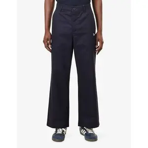 New Era La Dodgers Mlb Embroidered Cotton Chino Trousers