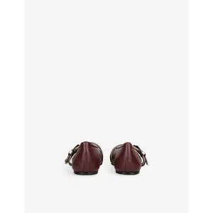 Le Monde Beryl Claudie Leather Ballet Flats
