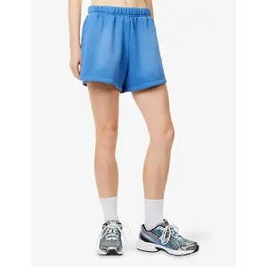Good American Relaxed-fit Cotton-blend Shorts