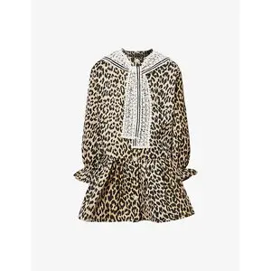 SISTER JANE Cleo -print Woven Mini Dress M