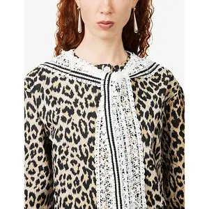 SISTER JANE Cleo -print Woven Mini Dress M