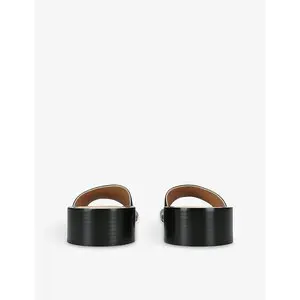 MAISON MARGIELA Tabi Leather Heeled Sandals