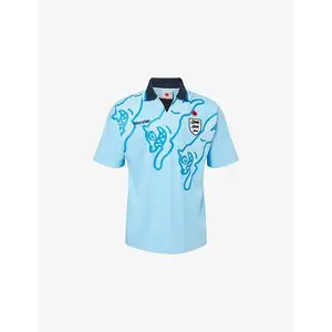ICECREAM Running Dog Football Cotton-jersey Shirt - Blue
